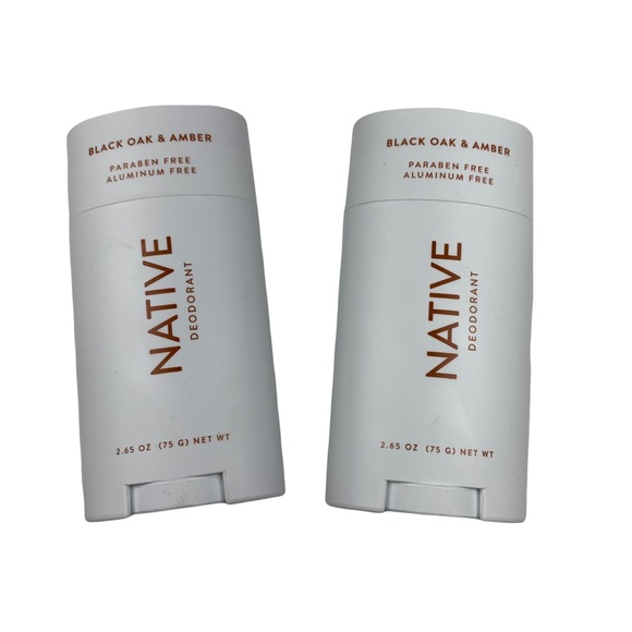 Native | Bath & Body | 2 Native Black Oak Amber Deodorant | Poshmark